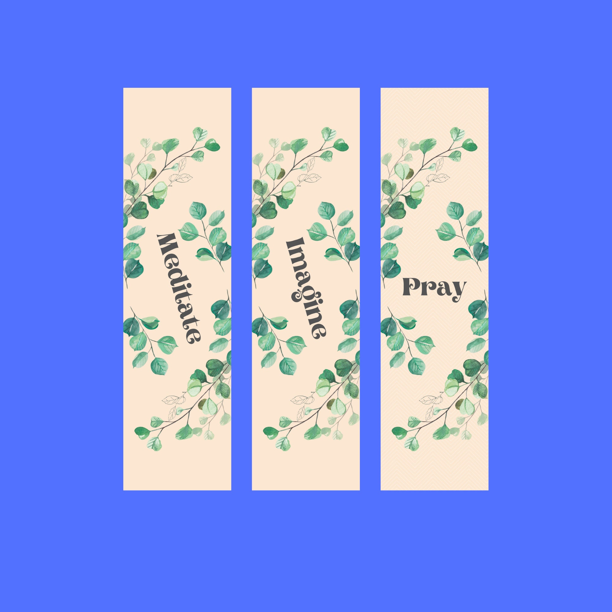 Printable Set of 6 Inspirational Bible Words Bookmarks, Prayer ...