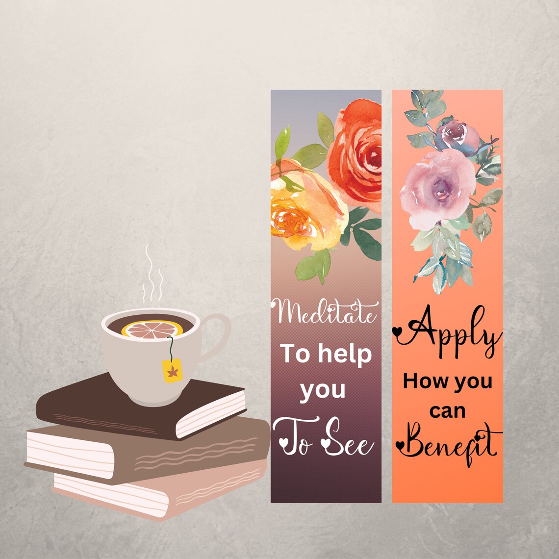 Printable Set of 4 Inspirational Bible Words Bookmarks Prayer - Etsy