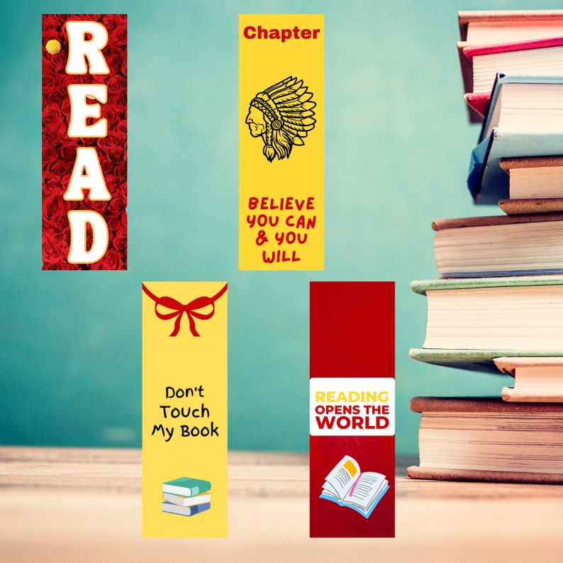Bookmarks for School Bookmarks SVG Bookmarks for Women - Etsy