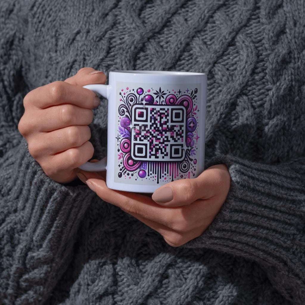 Sassy QR Code Graphic, Custom Logo Design (SVG, PNG) - Etsy