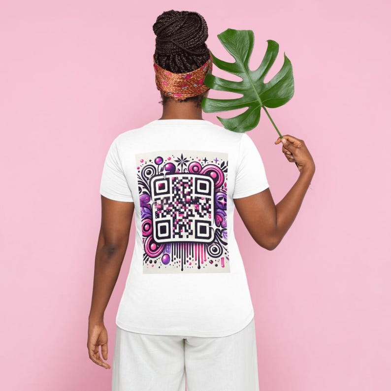 Sassy Qr Code Shirt, Custom Business Logo and QR Shirts Personalized ...
