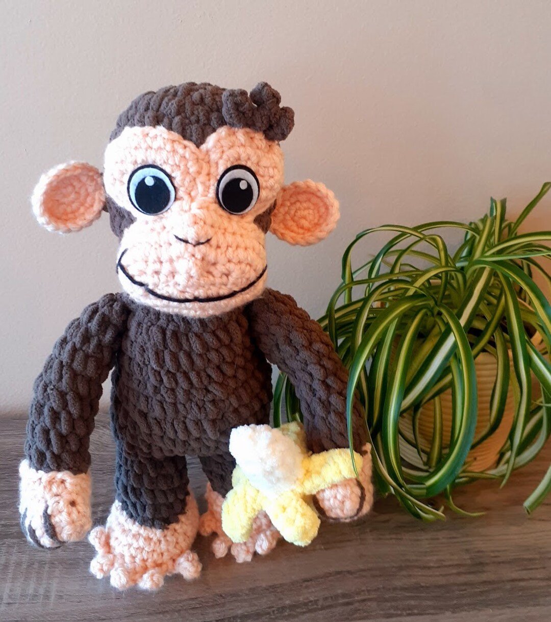 Curious George Plushie - Etsy