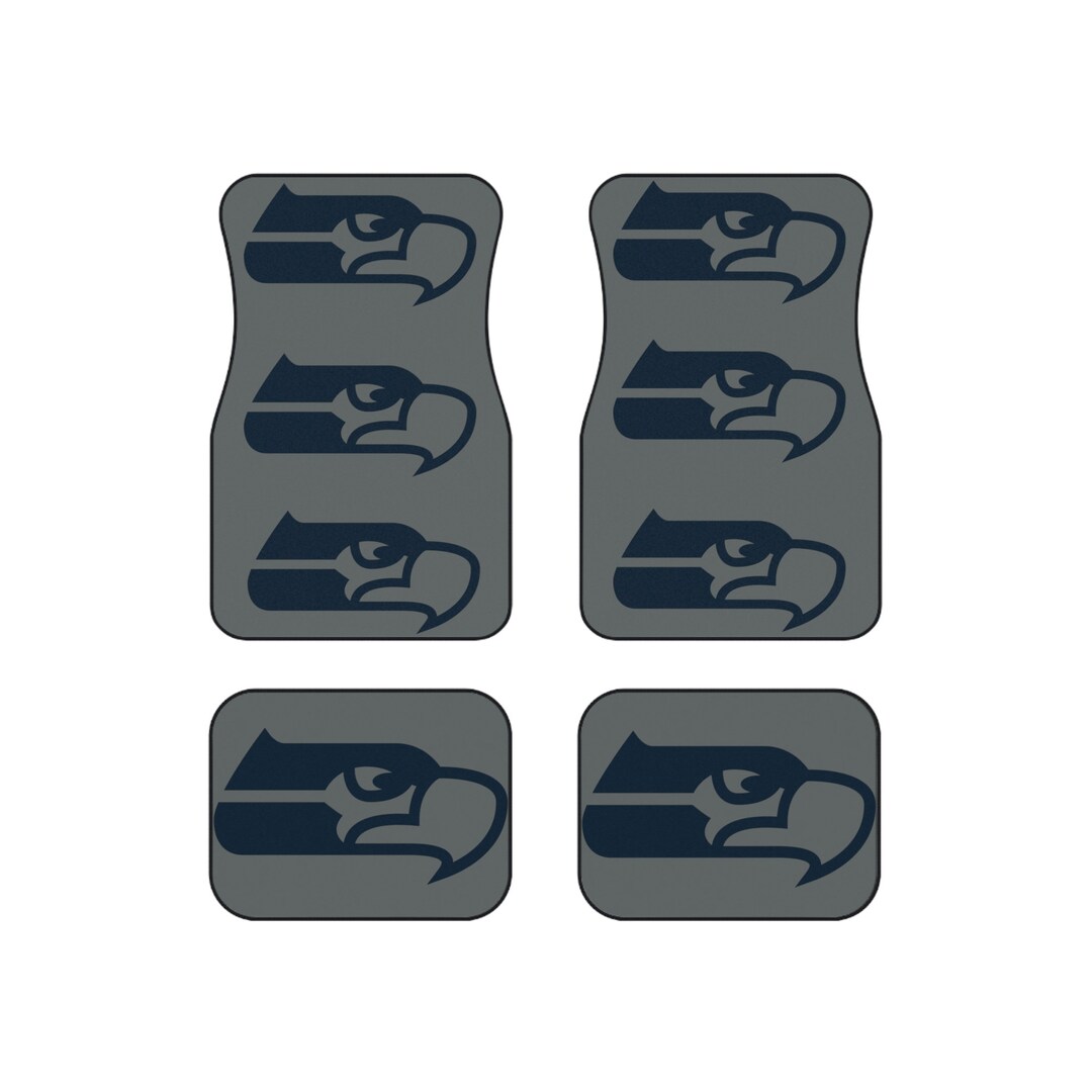 Seattle Hawks Car Mats set of 4 - Etsy