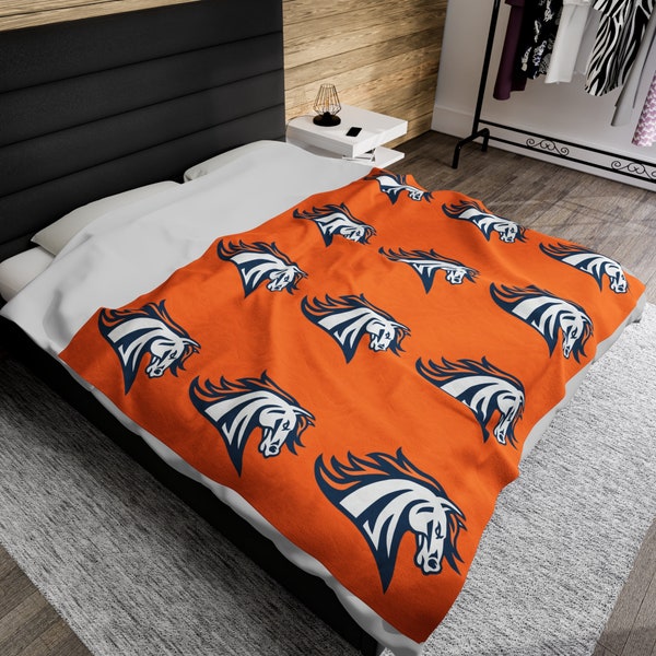 Denver Broncos Bedding - Etsy