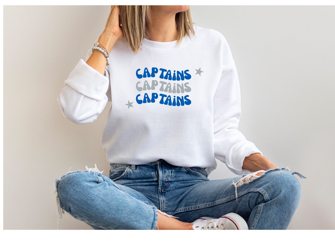 CNU Captains Crewneck College Sweatshirt, Trendy College Shirt ...