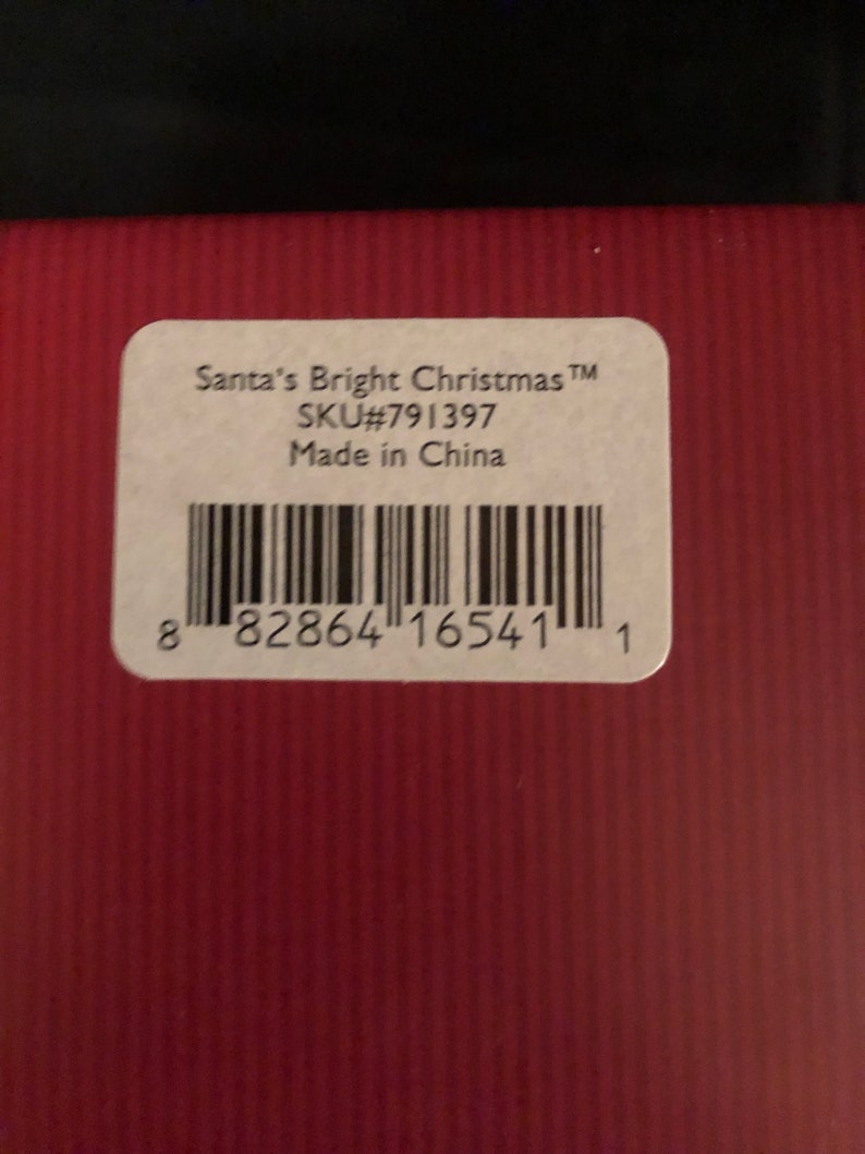 Lenox 2010 Santa’s Bright Christmas - Etsy