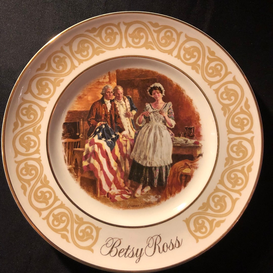 1973 Avon “betsy Ross” Plate - Etsy