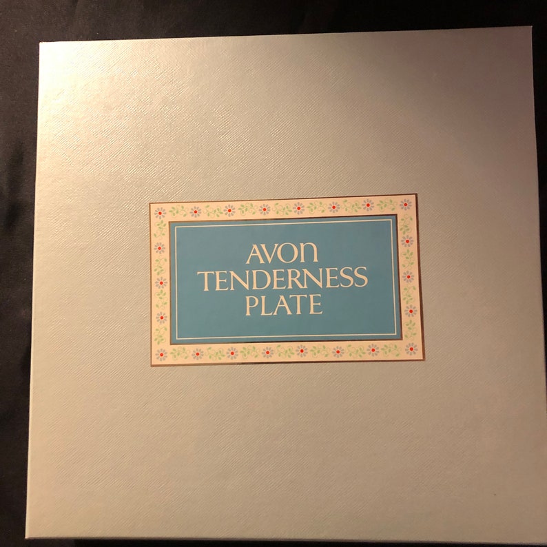 1974 Avon tenderness Plate - Etsy
