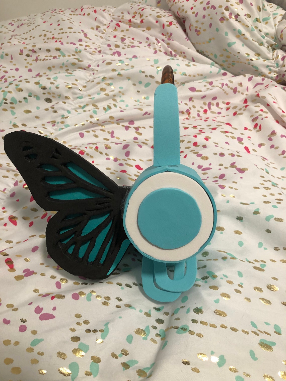 Butterfly Foam Headset - Etsy