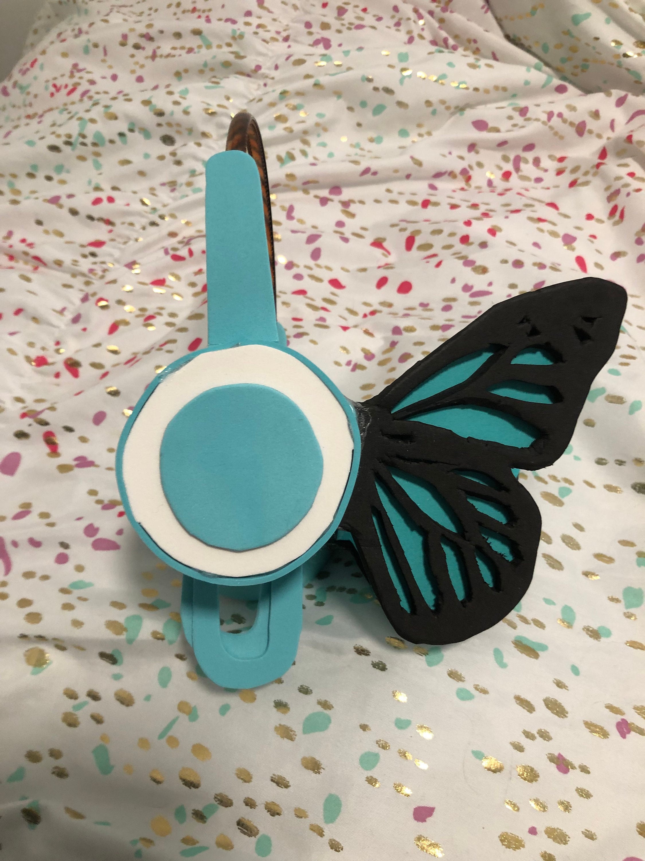 Butterfly Foam Headset - Etsy