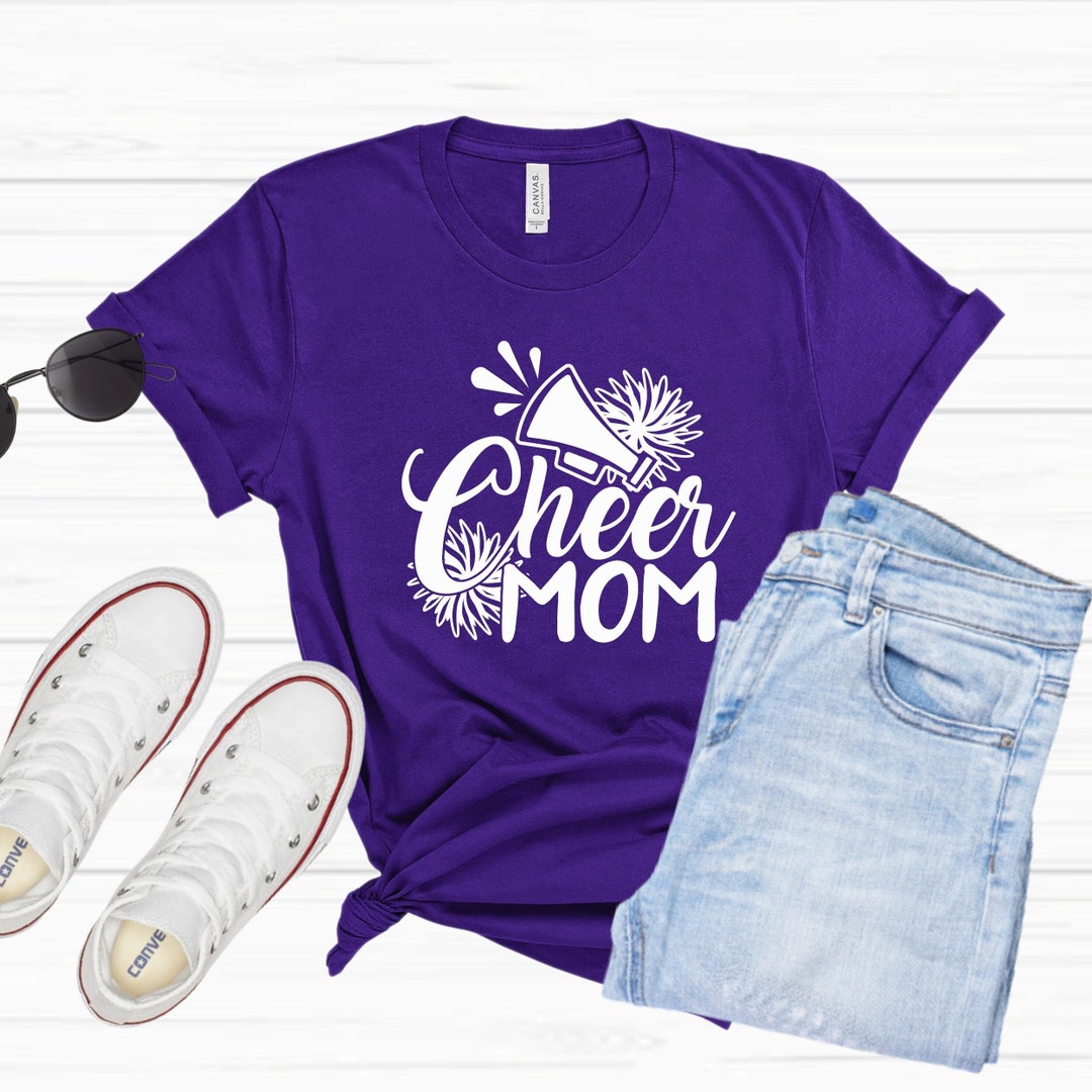 Cheer Mom Tee Cheer Mom Shirt Cheer Mom T Shirt Cheer Mom T - Etsy