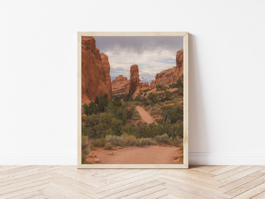 Moab Utah Print, Utah National Park Photo Print, USA Natural Landscape ...
