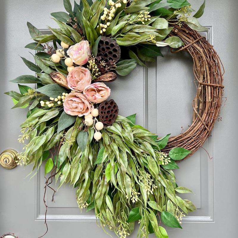 Modern Wreath - Etsy
