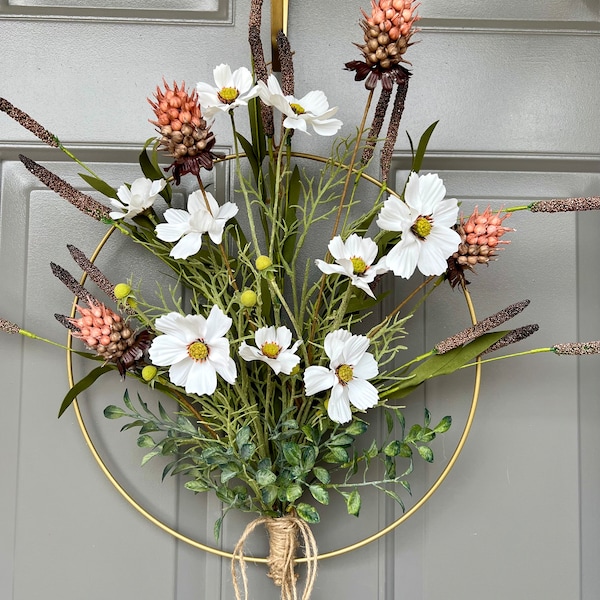 Minimalist Wreath - Etsy