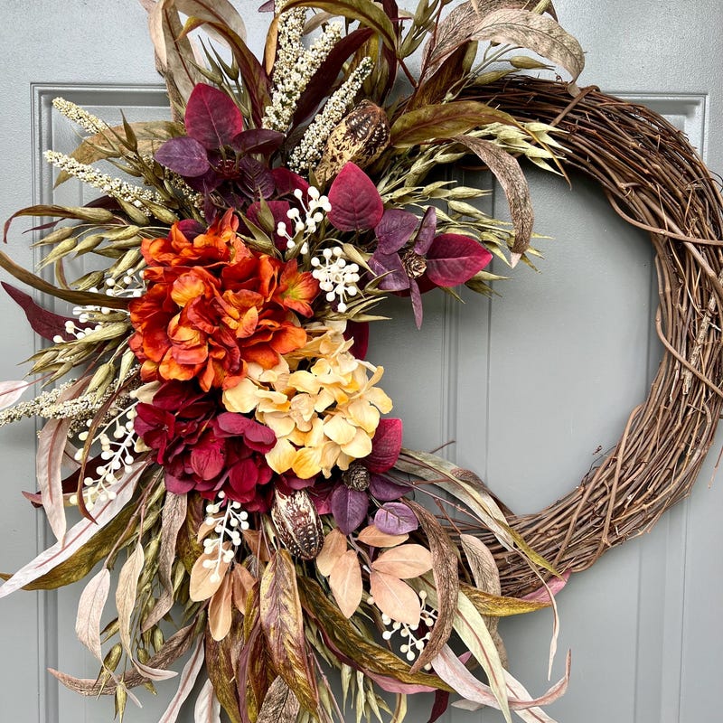 Modern Wreath - Etsy