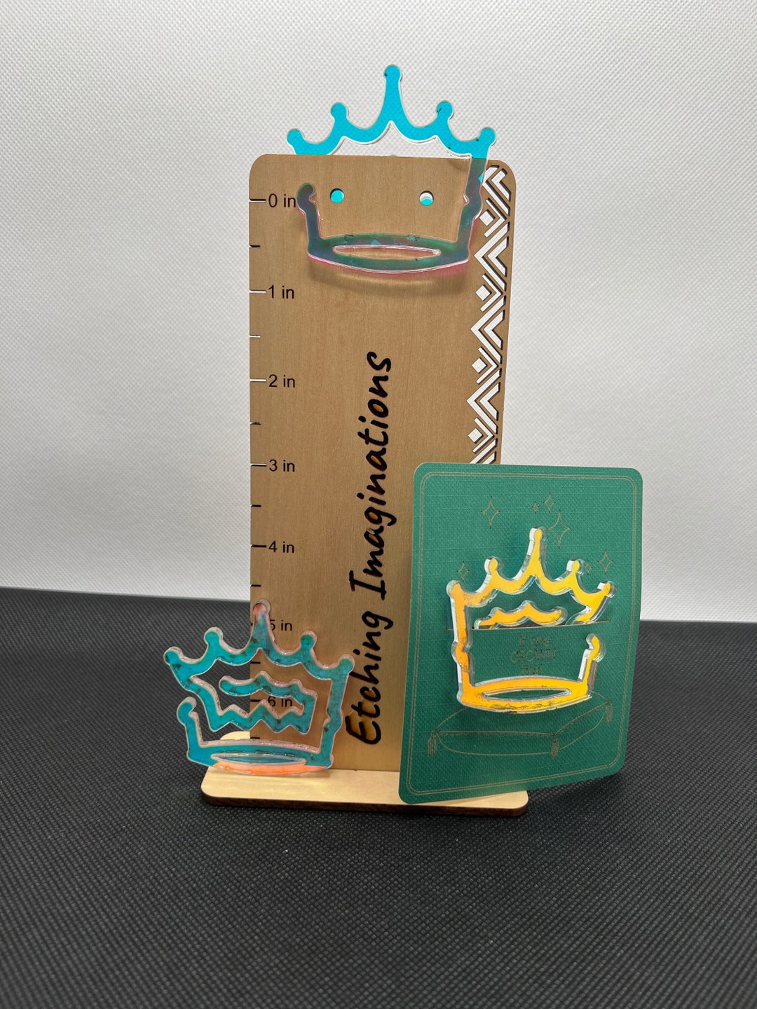Acrylic Crown Bookmark: Book Lover Gift - Etsy