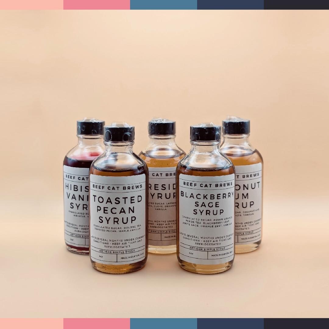 Artisan Simple Syrups 4oz - Complete Collection - Etsy