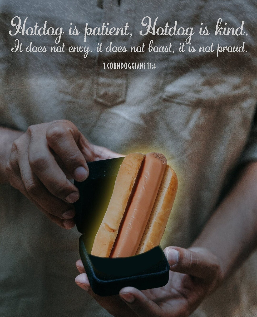 Hot Dog Corinthians - Hot Dog Print - Etsy