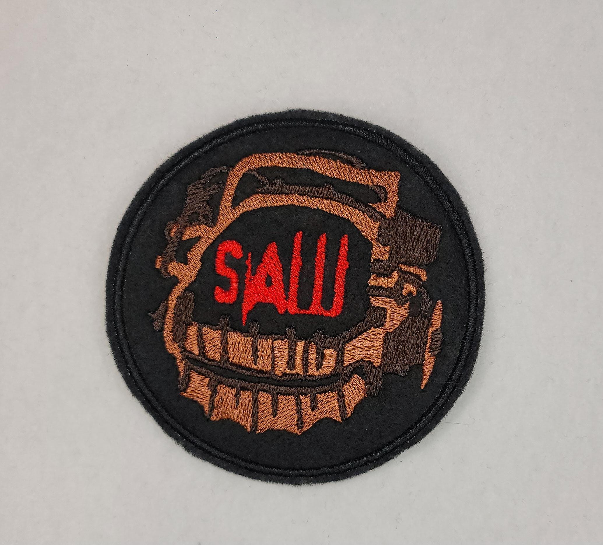Bear Trap - Saw - Embroidered Sew-on/diy Patch - Etsy