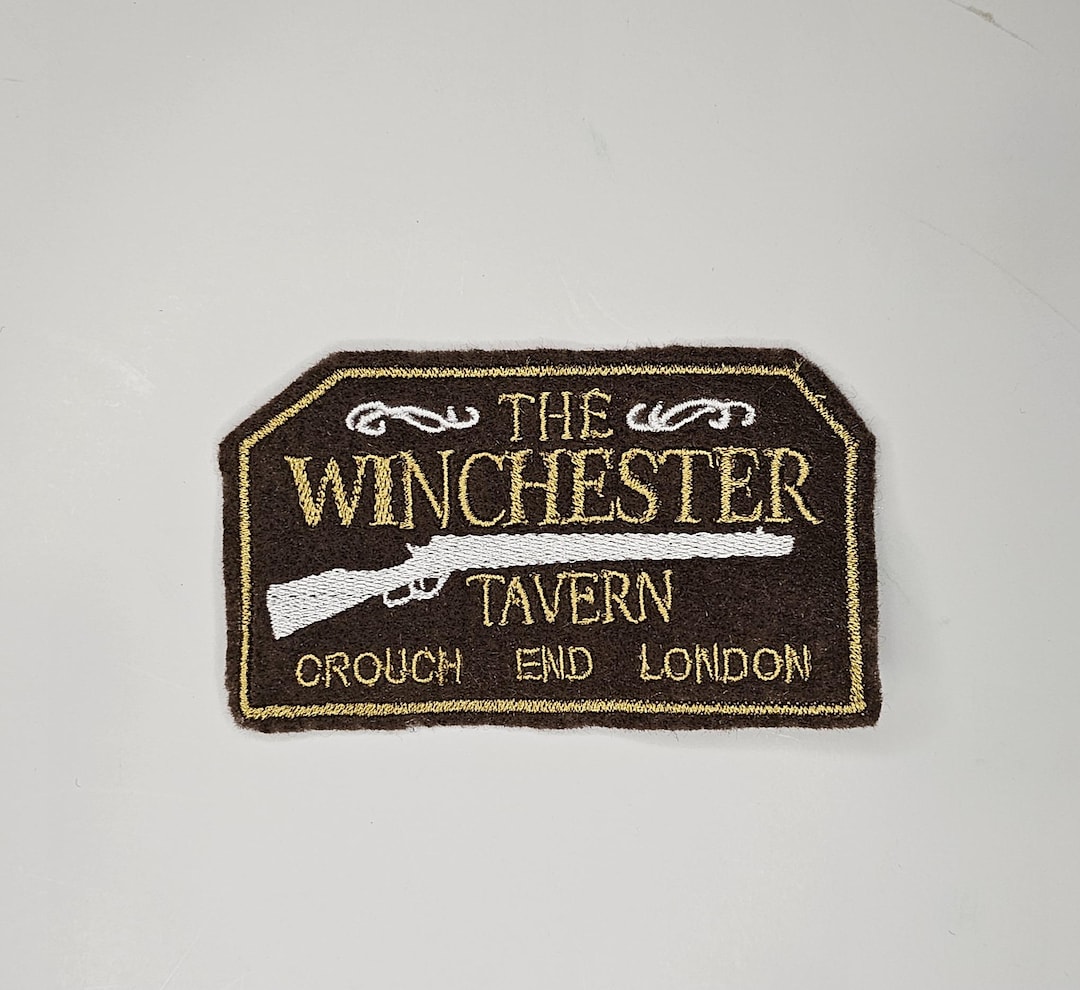 The Winchester Tavern - Shaun of the Dead - Embroidered Sew-on/diy ...