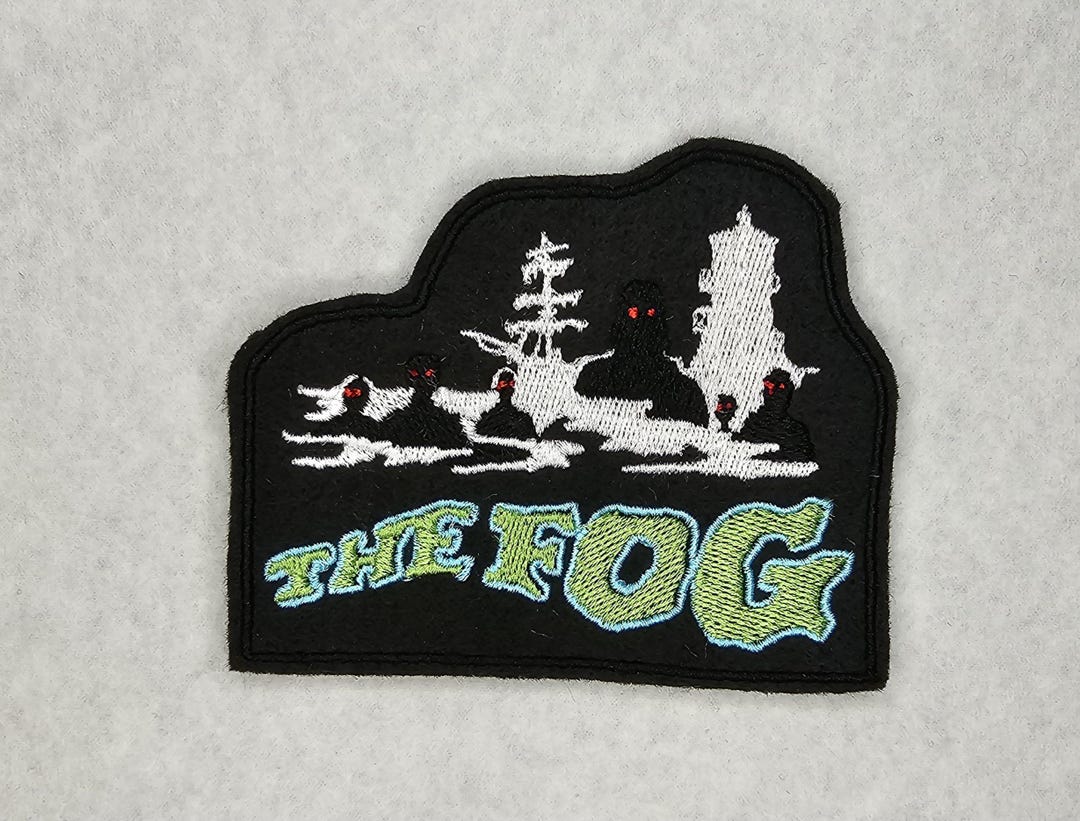 The Fog - Embroidered Sew-on/diy Patch - Etsy