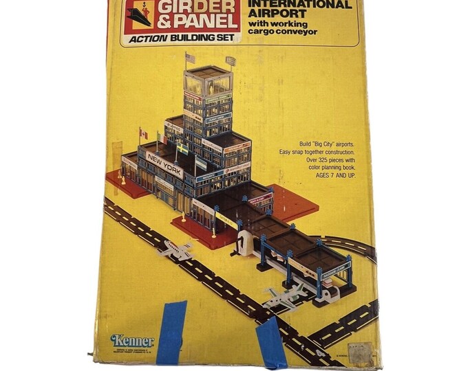 Girder & Panel Building Set International Airport 1977 Kenner 72080 - Etsy