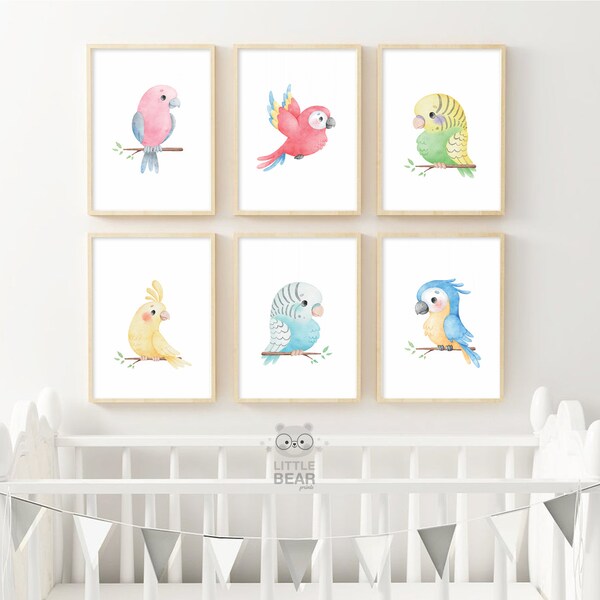 Bird Nursery Art - Etsy