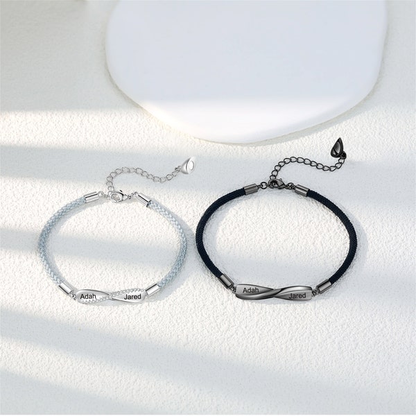 Infinity Couples Bracelet - Etsy