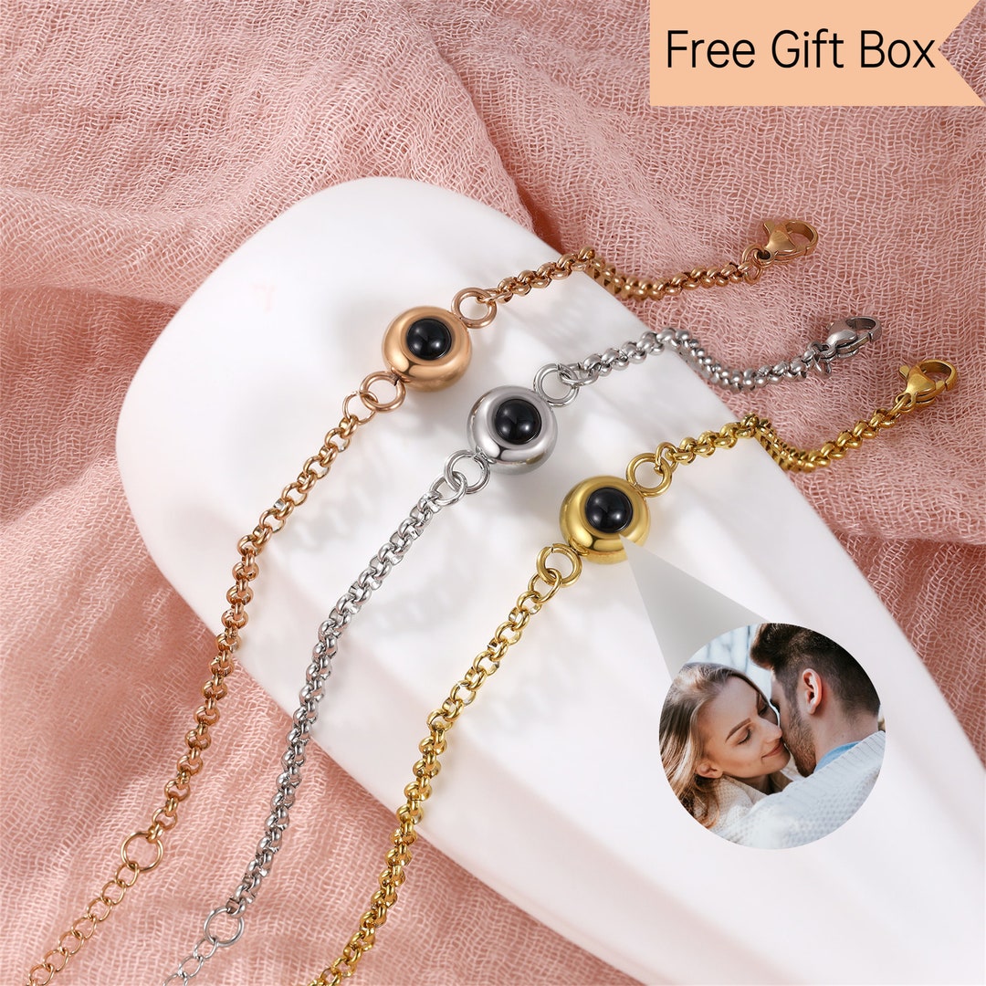 Color Photo Projection Bracelet,retractable Bracelet for Women ...