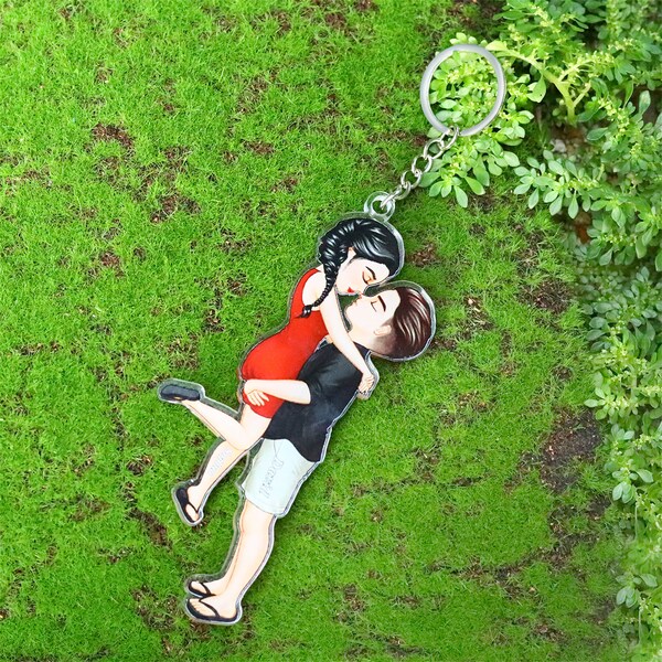 Cartoon Keychain - Etsy