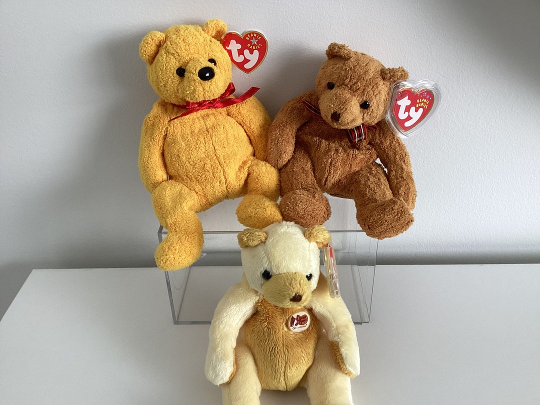 Ty Beanie Baby cornbread, Poopsie, Woody Traditional Style Bears ...