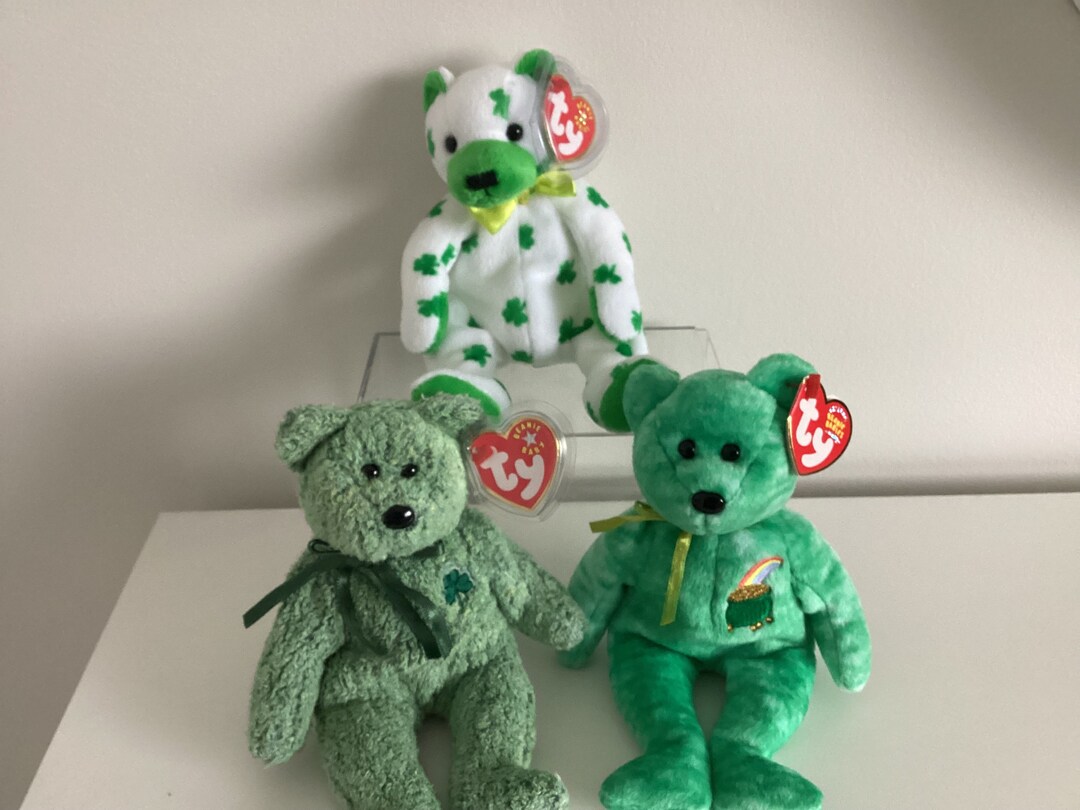 Ty clover, Killarney and Shamrock the Green Irish Themed Beanie ...