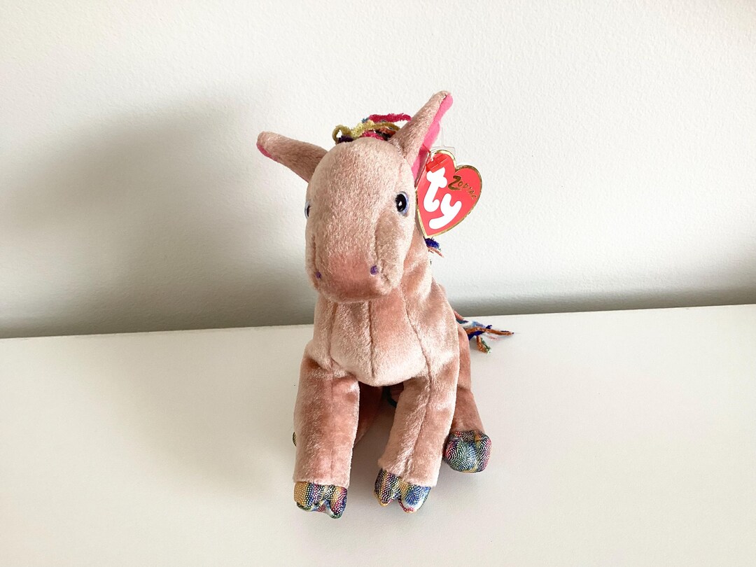 Ty Chinese Zodiac ‘horse’ the Brown and Rainbow Coloured Horse…(7in ...