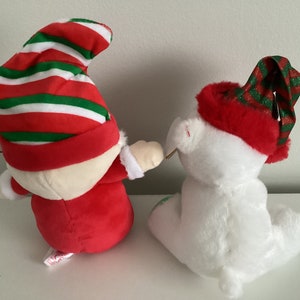 Ty Beanie Boo Christmas gnewman and Paxton Christmas Gnome and Bear ...