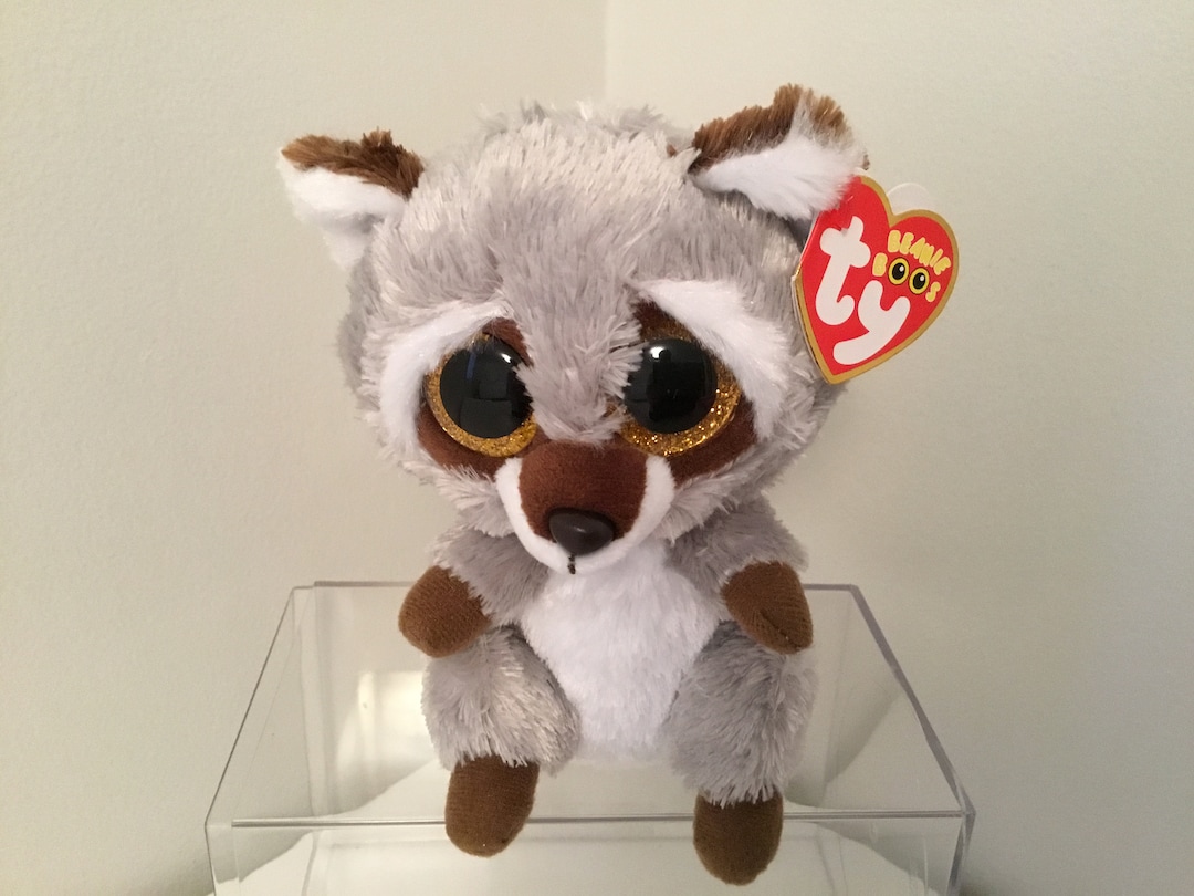 Ty Beanie Boo, oakie the Raccoon, 6in. MWMT - Etsy