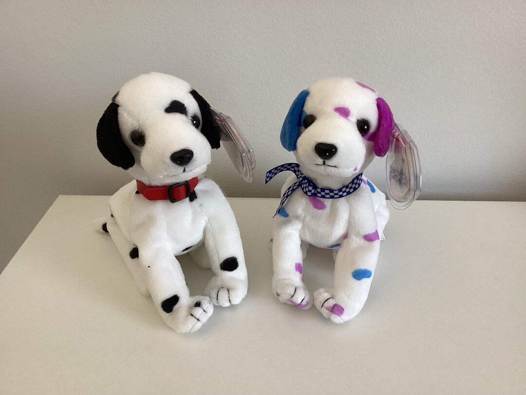 Ty Beanie Baby dizzy the Multicoloured Puppy Dogs.5.5inmwmt - Etsy