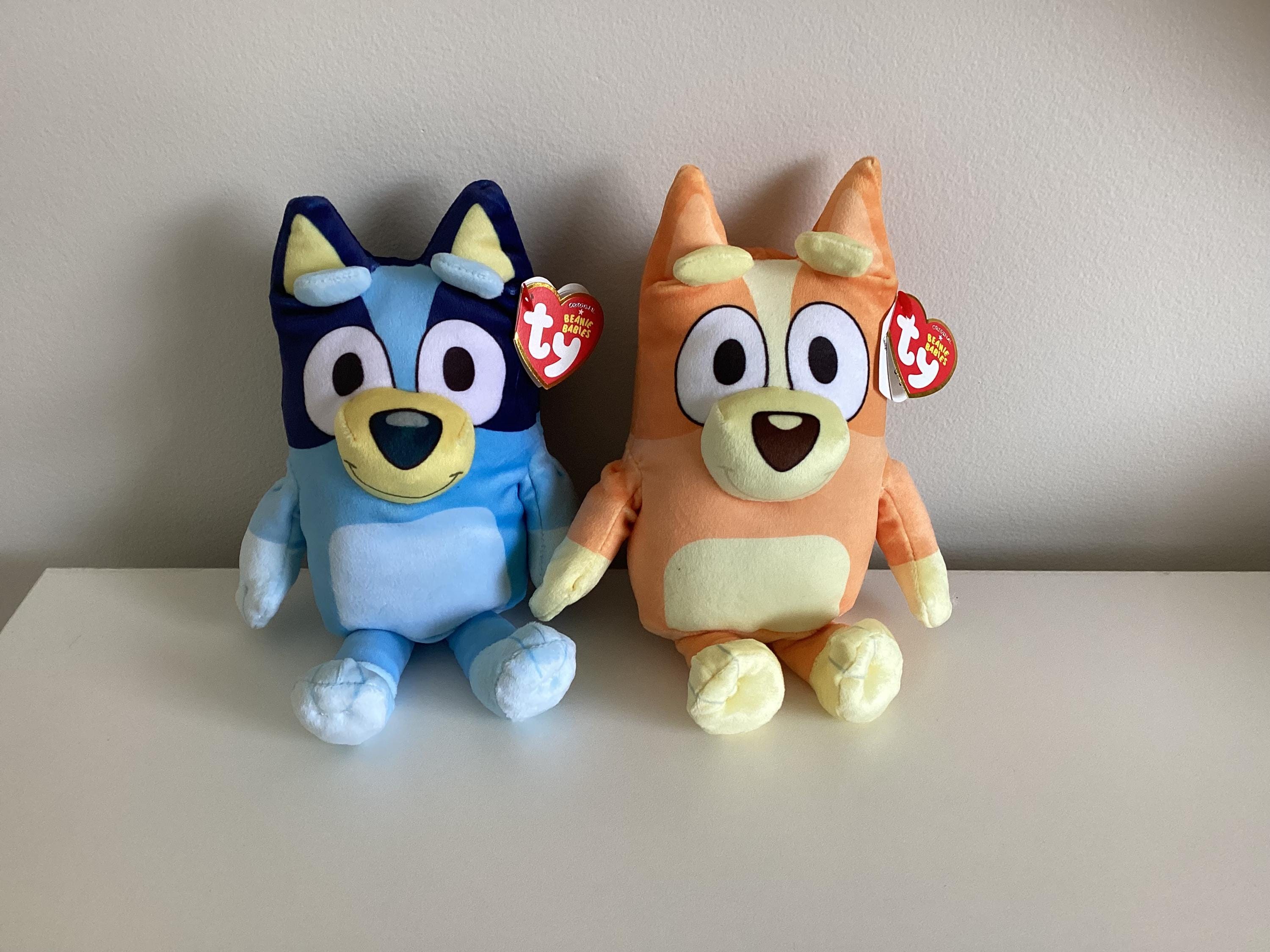 Ty Beanie Baby Bluey and Bingo Plush, Australian Dogs (7in) - Etsy
