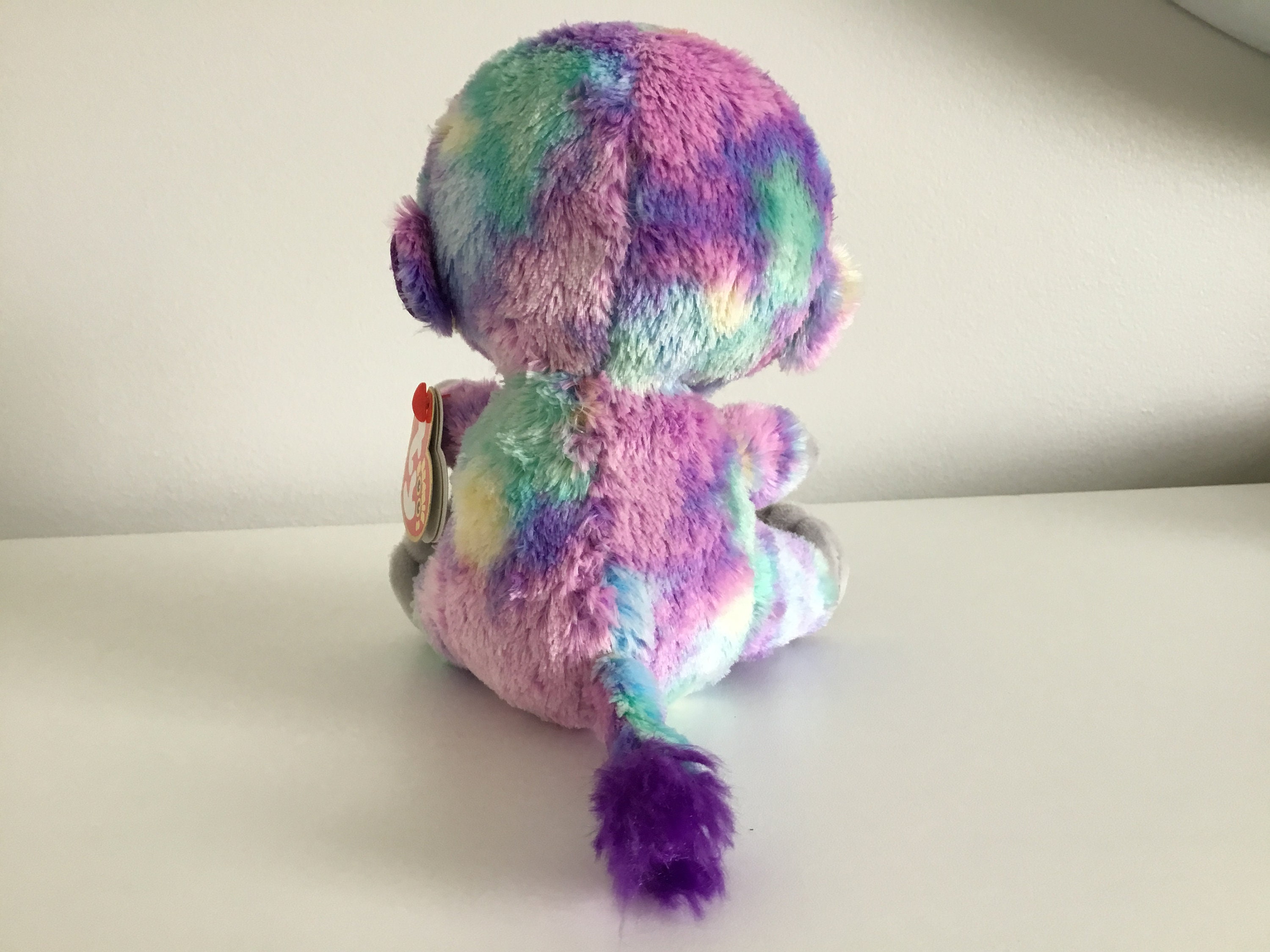 Ty Beanie Boo zuri the Colourful Monkeysmall Eye - Etsy