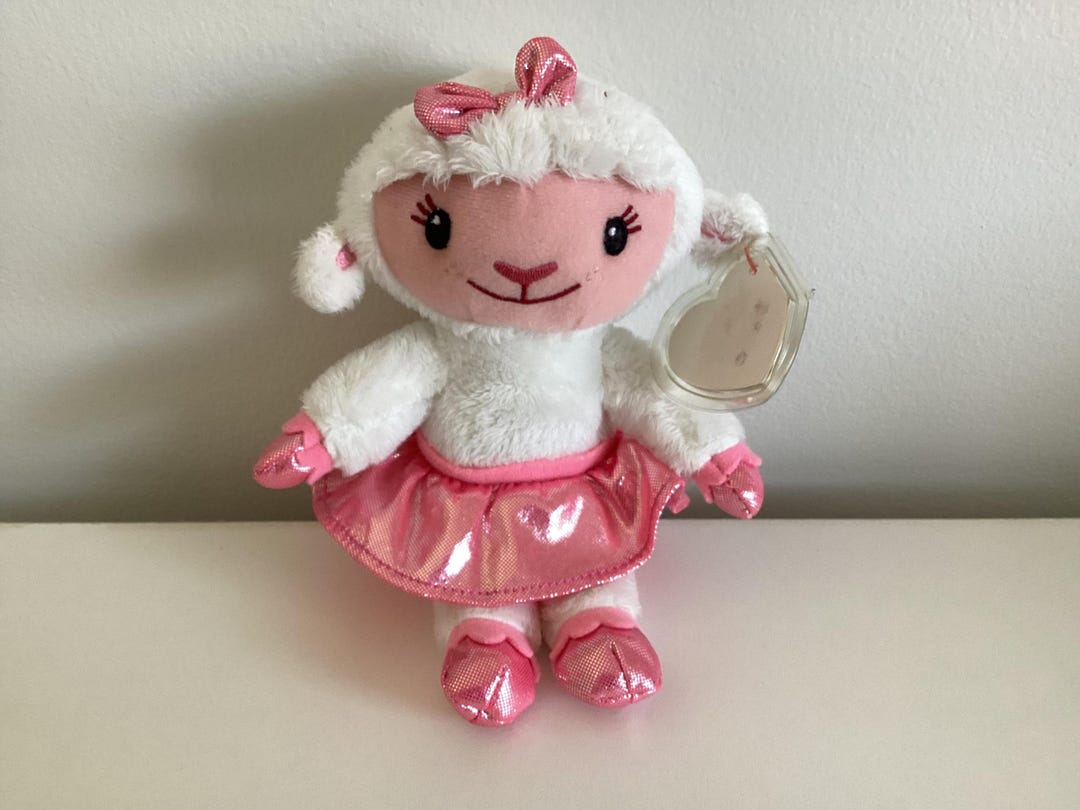 Ty Beanie Baby ‘lambie’ the White Lamb Wearing a Pink Tutu…(7.5in)…from ...