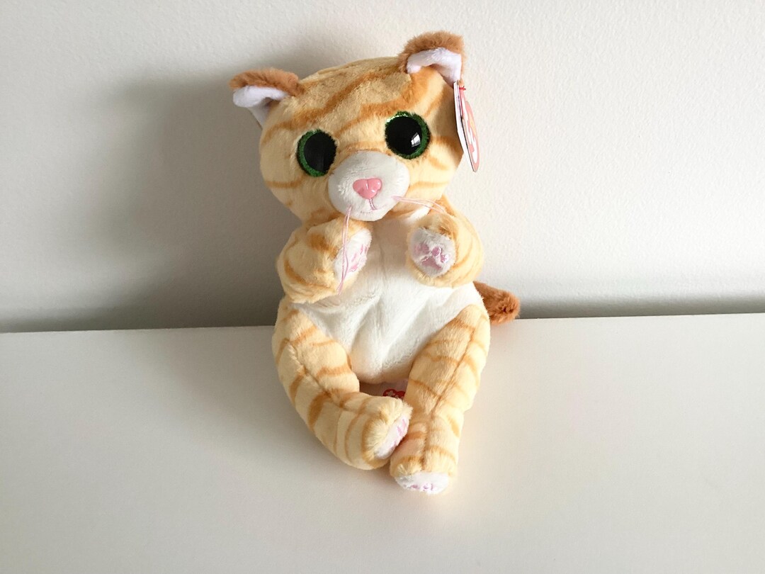 Ty Beanie Bellies ‘mango’ the Orange Striped Tiger…(7in)….immaculate ...