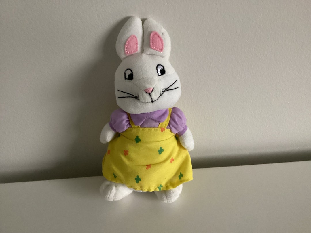 Ty ruby the Rabbit From Max and Ruby7in.excellent Conditionno Hang Tag ...