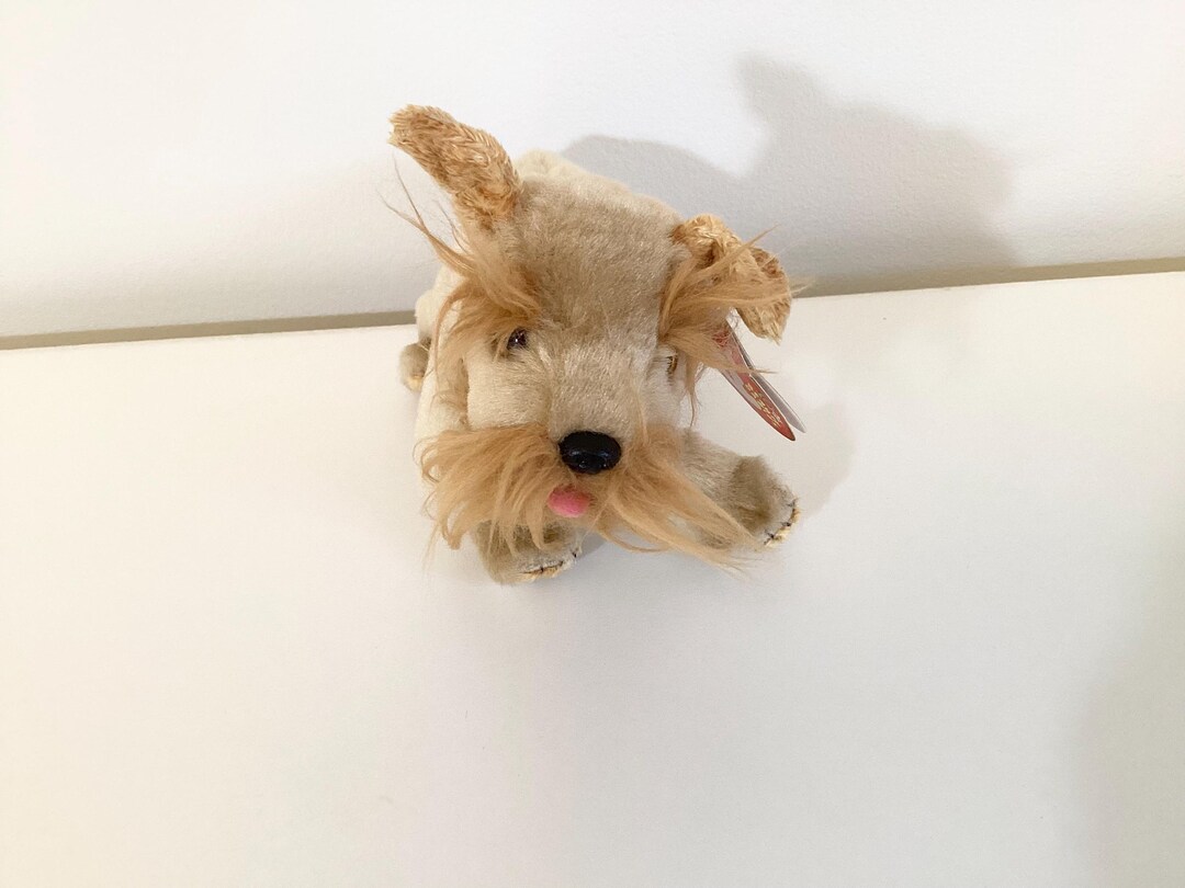 Ty Beanie Baby ‘schnitzel’ the Brown Schnauzer Dog…(6in)… - Etsy