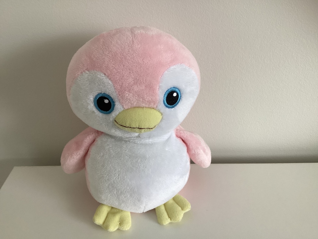 Ty Pluffie pammy the Pink and Yellow Penguin..8.5inexcellent Condition ...