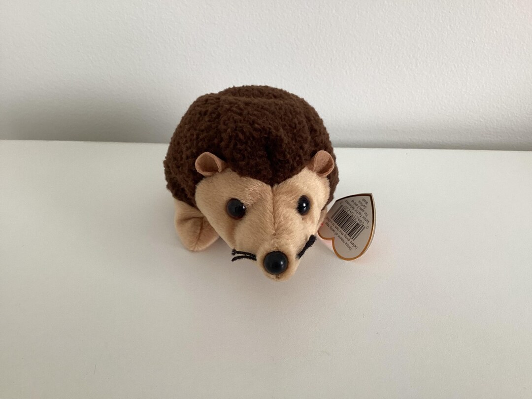 Ty Beanie Baby 'prickles' Hedgehog Plush Toy - Etsy
