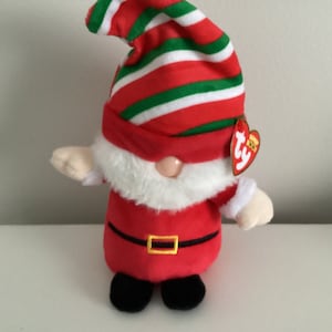 Ty Beanie Boo Christmas gnewman and Paxton Christmas Gnome and Bear ...