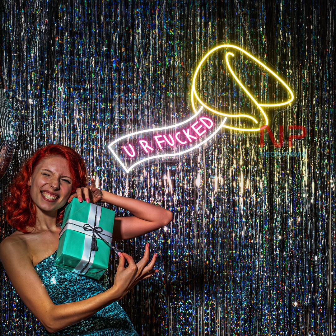 Fortune Cookie Neon Sign, Cookie Led Sign, Bedroom Wall Decor, Custom ...