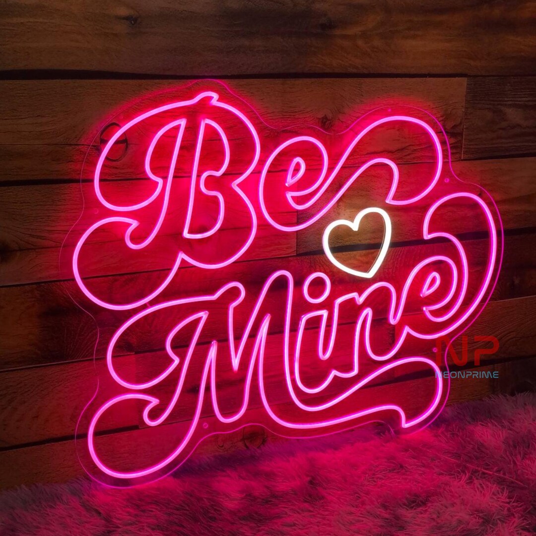 Custom Valentine Neon Sign Custom Heart Love Sign Gift for Valentine ...