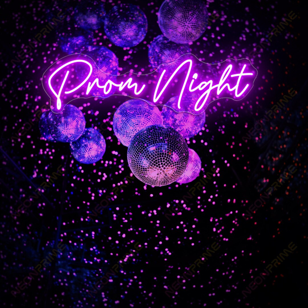 Prom Night Neon Sign Custom, Prom 2023 Graduation 2023 Decor Prom Night ...