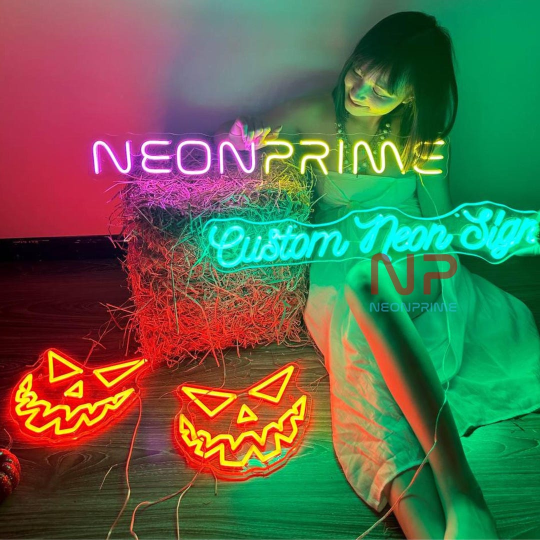 Custom Halloween Neon Sign, Halloween LED Neon Sign, Halloween Gift ...