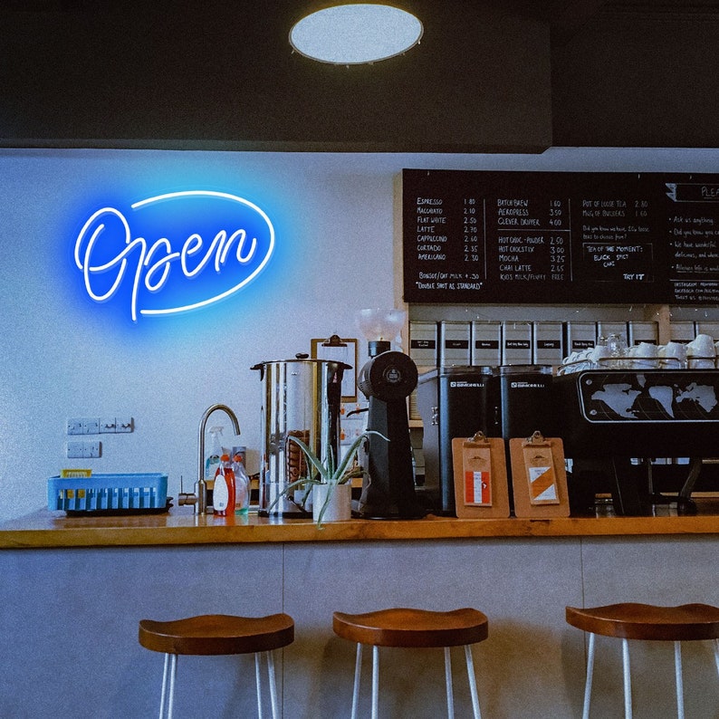 Open Sign Bar Shop Open Sign LED Neon Signs Beer Bar Club - Etsy